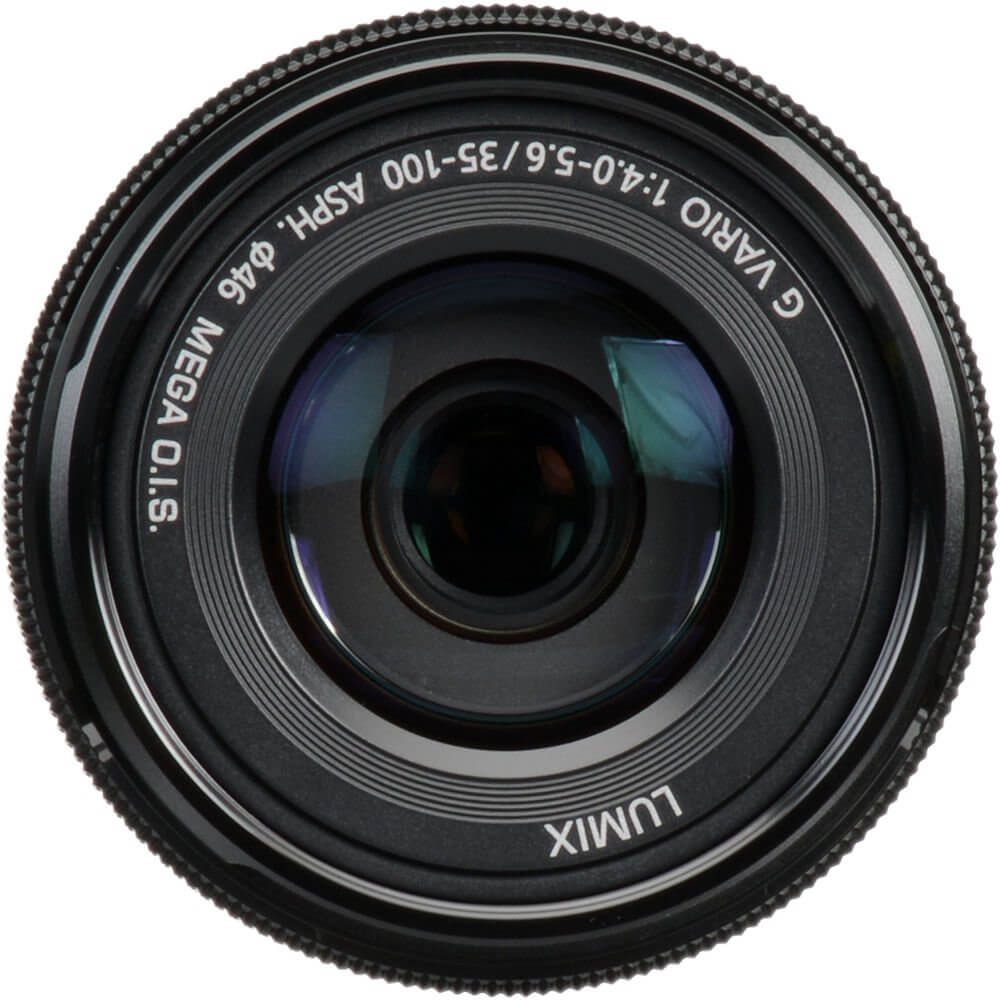 Panasonic 35-100mm f/4-5.6 Lumix G X Vario OIS Black Lens H Panasonic 35-100mm f/4-5.6 Lumix G X Vario OIS Black Lens H